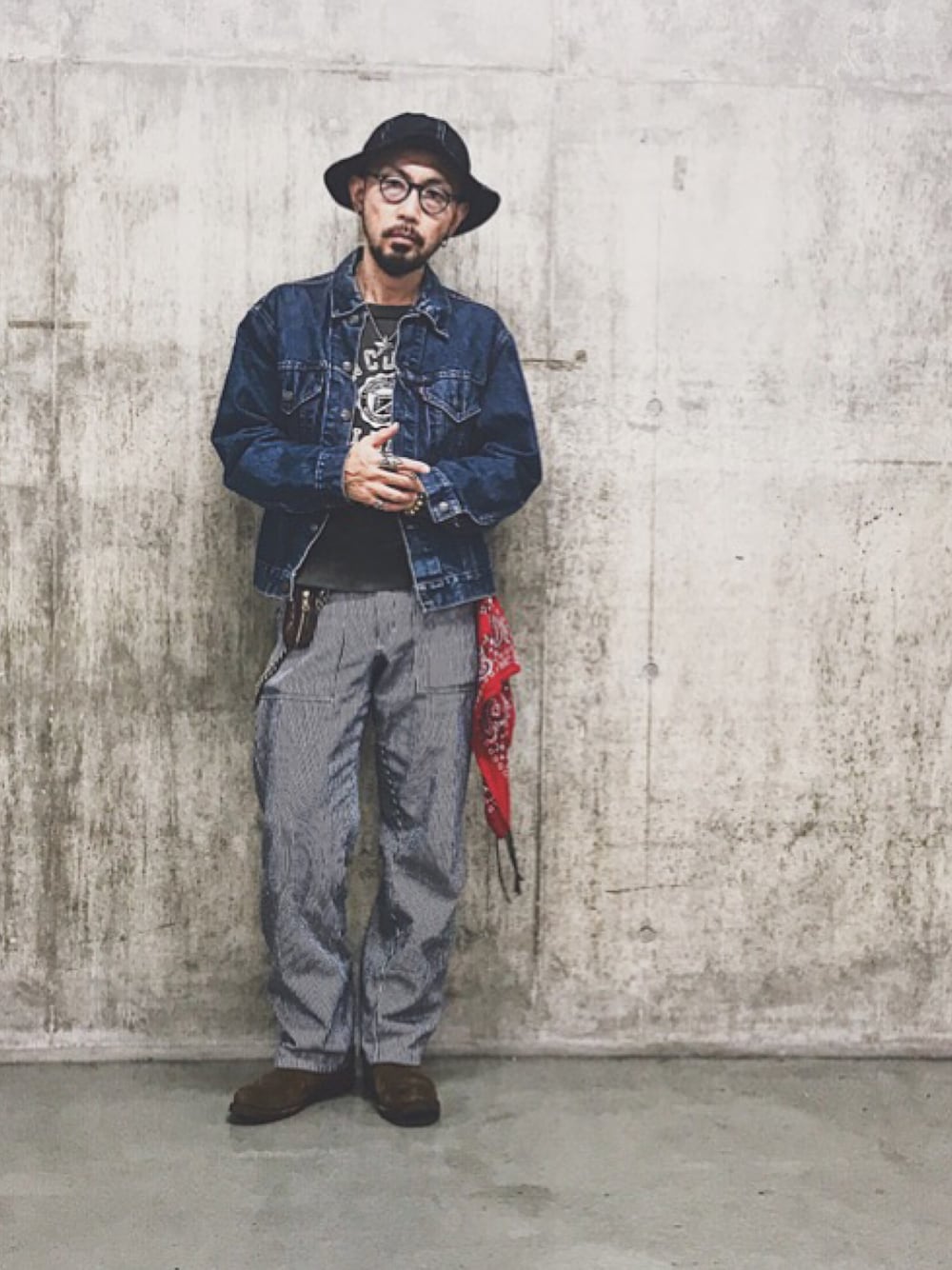 TERRY｜Levi'sのデニムジャケットを使ったコーディネート - WEAR