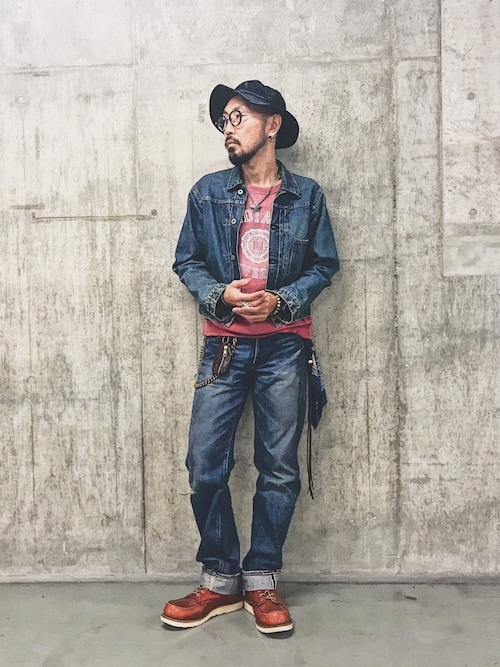 TERRY｜LEVI'S VINTAGE CLOTHINGのデニムジャケットを使ったコーディネート - WEAR