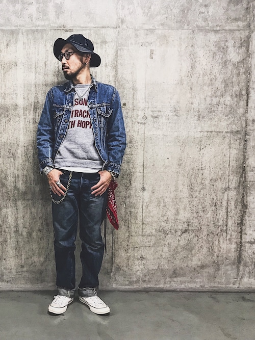 TERRY｜Levi'sのデニムジャケットを使ったコーディネート - WEAR