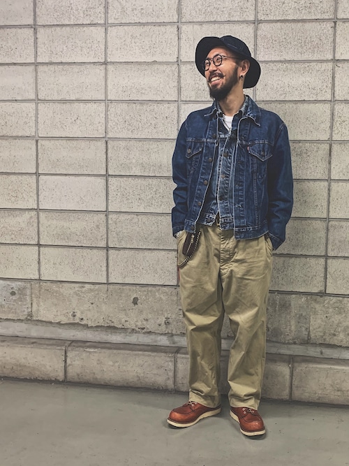 TERRY｜Levi'sのデニムジャケットを使ったコーディネート - WEAR