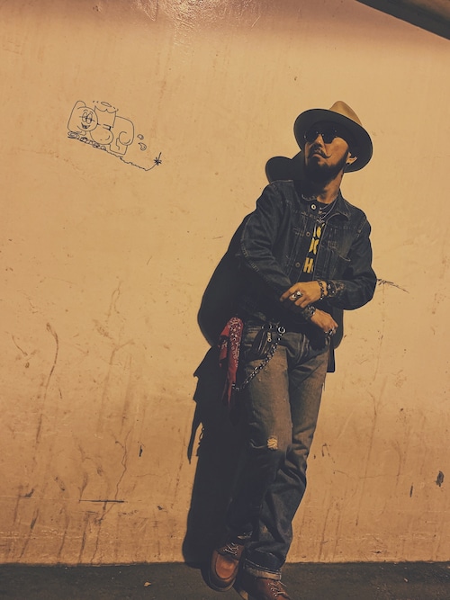 TERRY｜LEVI'S VINTAGE CLOTHINGのデニムジャケットを使ったコーディネート - WEAR