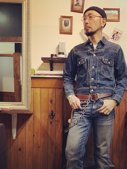 TERRY｜Levi'sのデニムジャケットを使ったコーディネート - WEAR