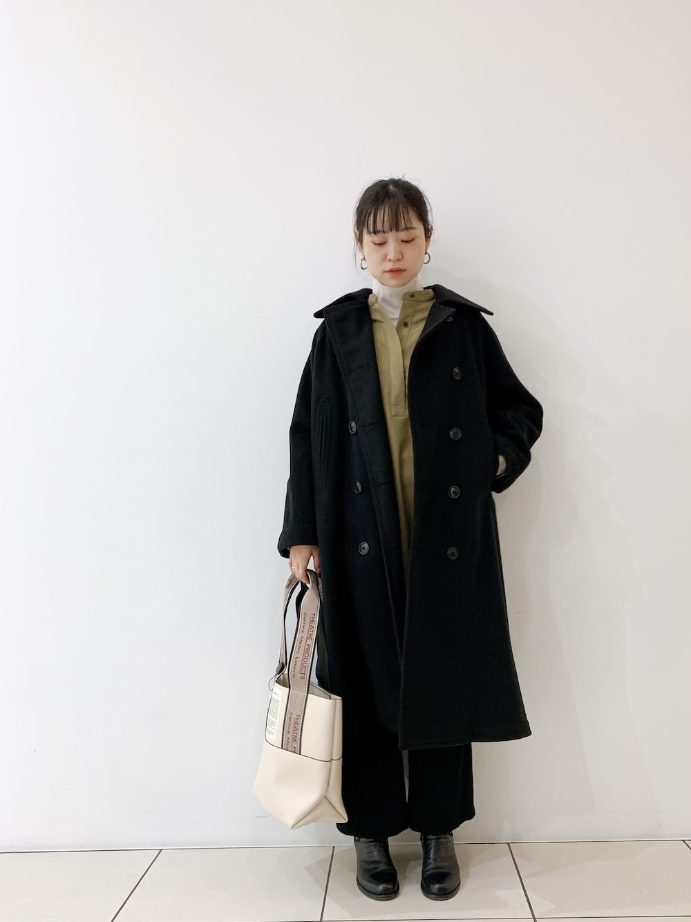 ISA｜schottのピーコートを使ったコーディネート - WEAR