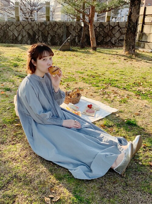 anri（l'atelier du savon atelier）｜l'atelier du savonのワンピースを使ったコーディネート - WEAR