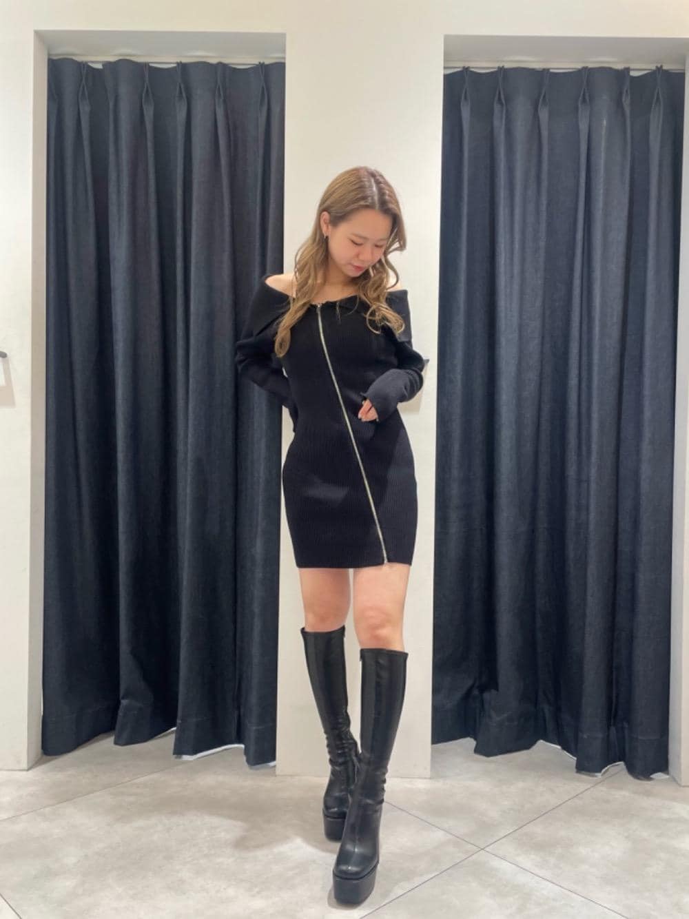 chisato(SPIRALGIRL OFFICIAL)｜SPIRALGIRLのその他アウターを使ったコーディネート - WEAR