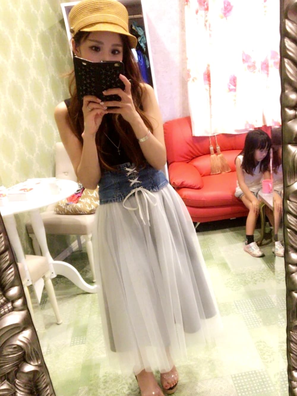 kiiie☺︎｜GLOBAL WORKのキャスケットを使ったコーディネート - WEAR