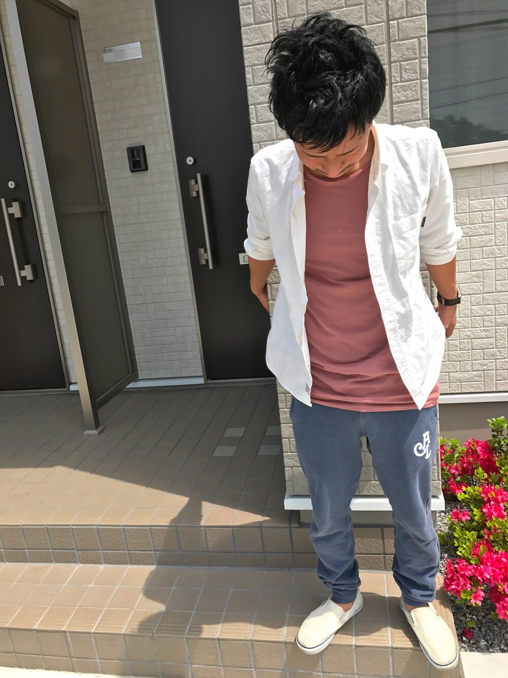 Yuji ｜Purple&Yellowのシャツ/ブラウスを使ったコーディネート - WEAR