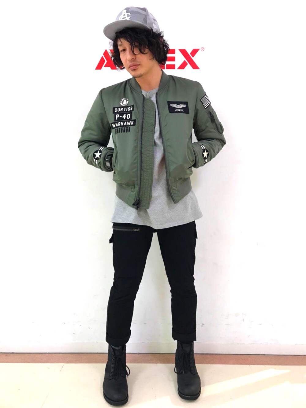 RYO-SUKE｜AVIREXのキャップを使ったコーディネート - WEAR