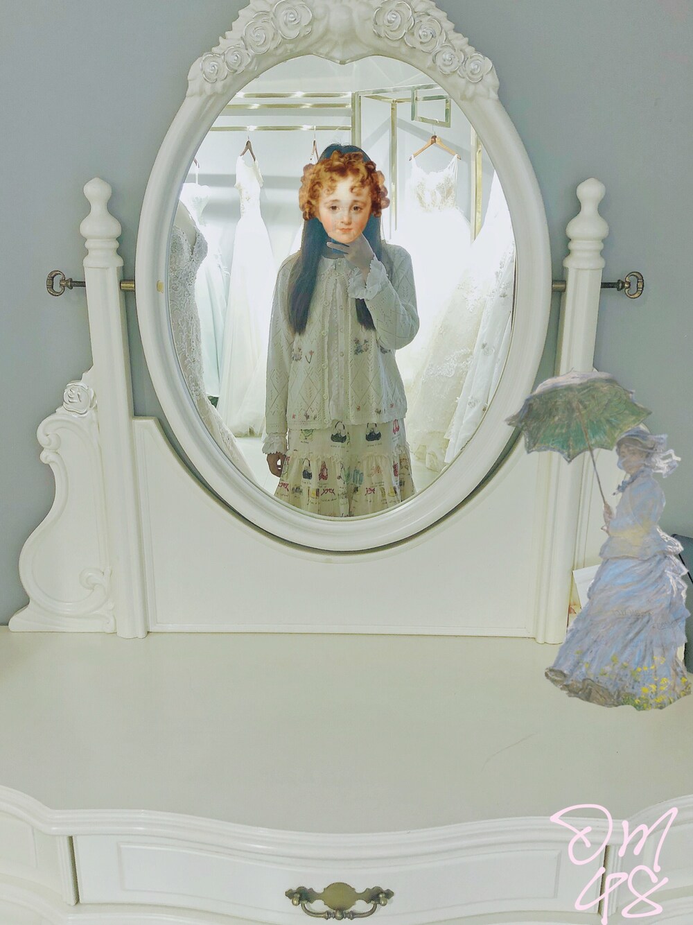 DM48-Tsundoku-｜Emily Temple cuteのスカートを使ったコーディネート - WEAR