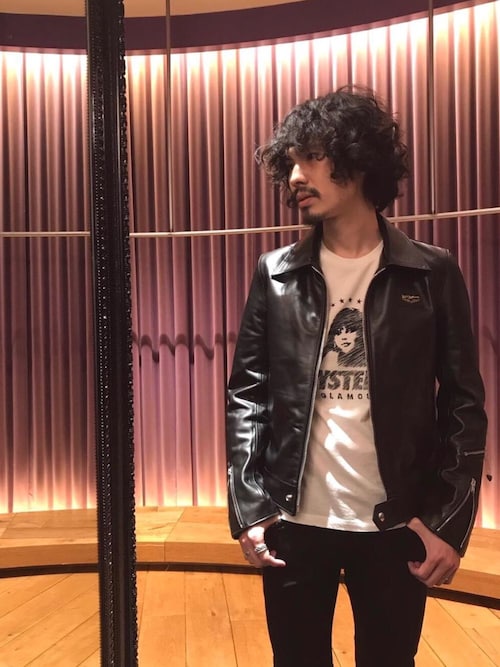 ikechan(HYSTERIC GLAMOUR銀座マロニエゲート店)｜HYSTERIC GLAMOURのデニムパンツを使ったコーディネート ...