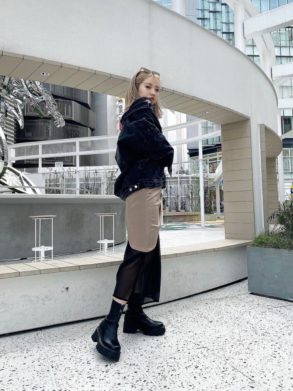 ENVYM_MADOKA(ENVYM)｜ENVYMのデニムジャケットを使ったコーディネート - WEAR