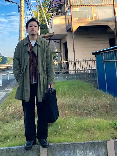 enomon｜Porter Classicのトレンチコートを使ったコーディネート - WEAR