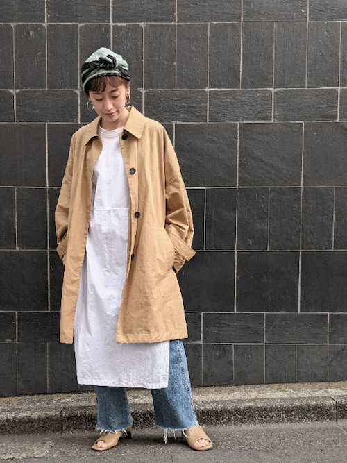 rninarni(OVERRIDE 南堀江)｜JOURNAL STANDARDのステンカラーコートを使ったコーディネート - WEAR