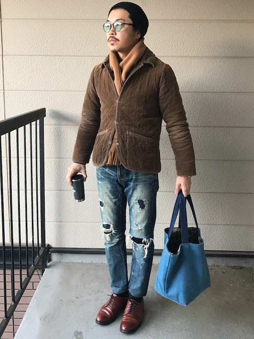 GONSI｜Timberlandのマフラーを使ったコーディネート - WEAR