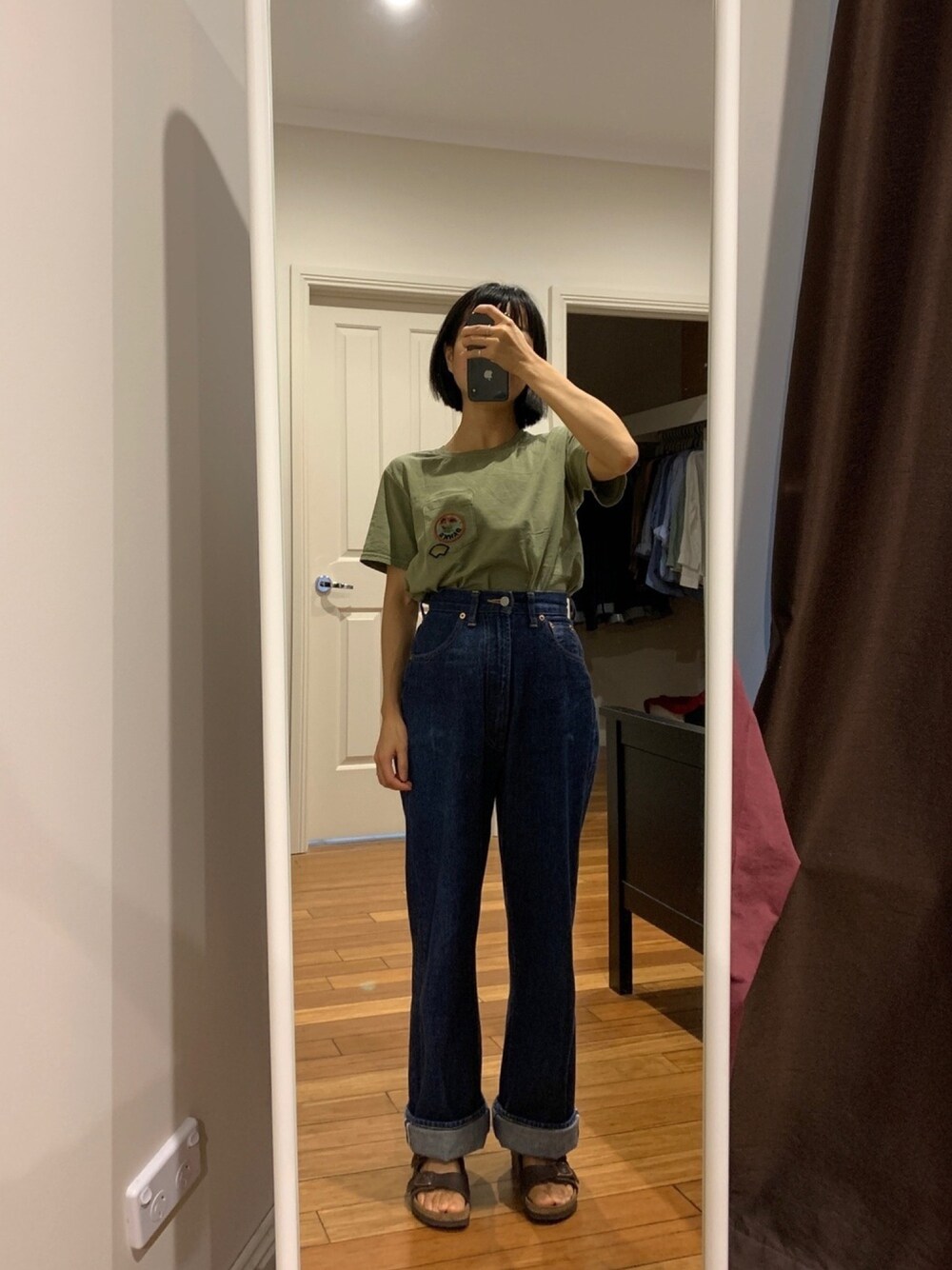 Echo Zhao｜ANATOMICAのデニムパンツを使ったコーディネート - WEAR