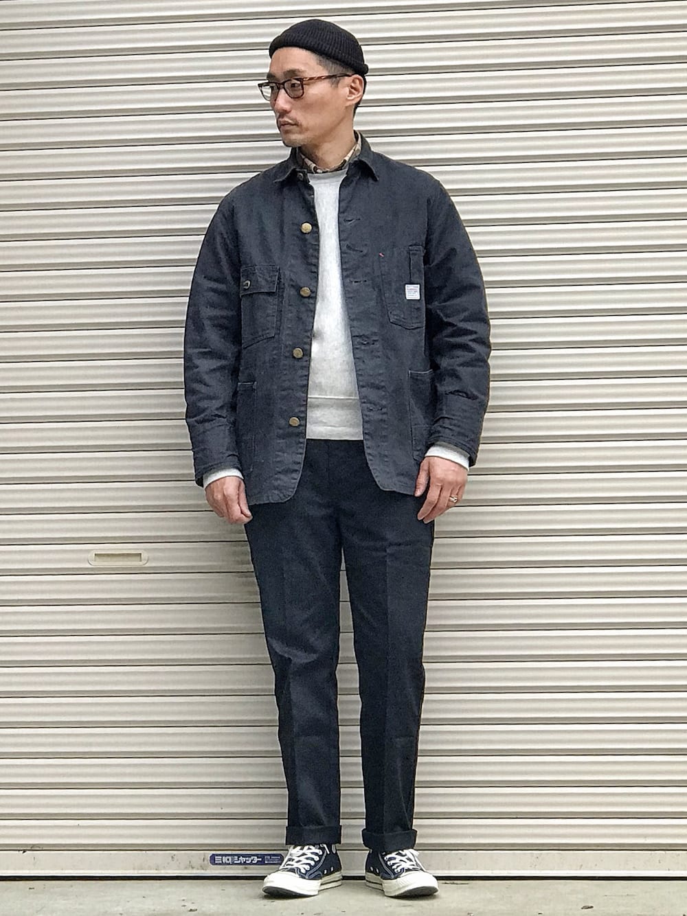Lee(WAIPER)｜CONVERSEのスニーカーを使ったコーディネート - WEAR
