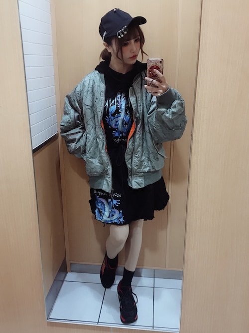 MiRichan_42歳｜MA-1を使ったコーディネート - WEAR