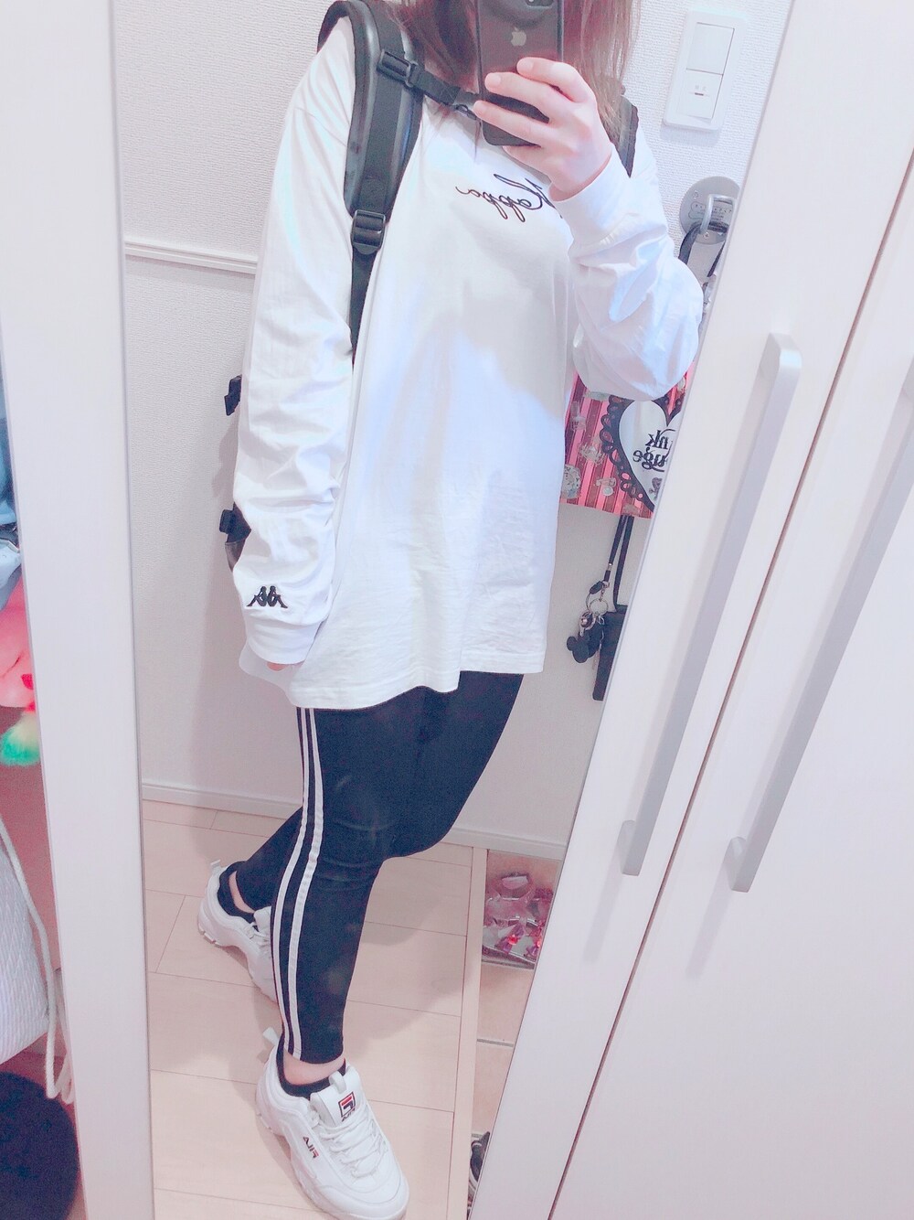 YUKI♡124｜KappaのTシャツ/カットソーを使ったコーディネート - WEAR