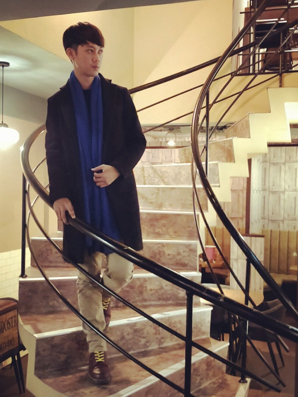 wong wei yao｜GLOBAL WORKのダウンジャケット/コートを使ったコーディネート - WEAR