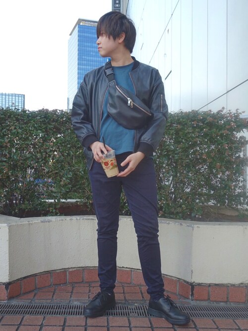 ゆー｜Who'sWhoのライダースジャケットを使ったコーディネート - WEAR