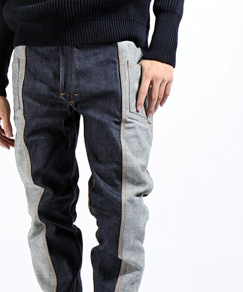 CAL O LINE（キャルオーライン）の「REVERSIBLE DENIM PANTS（）」 - WEAR