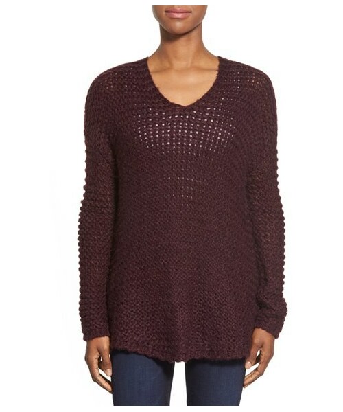 Dex （-）の「DEX Oversize V-Neck Sweater（ニット/セーター）」 - WEAR