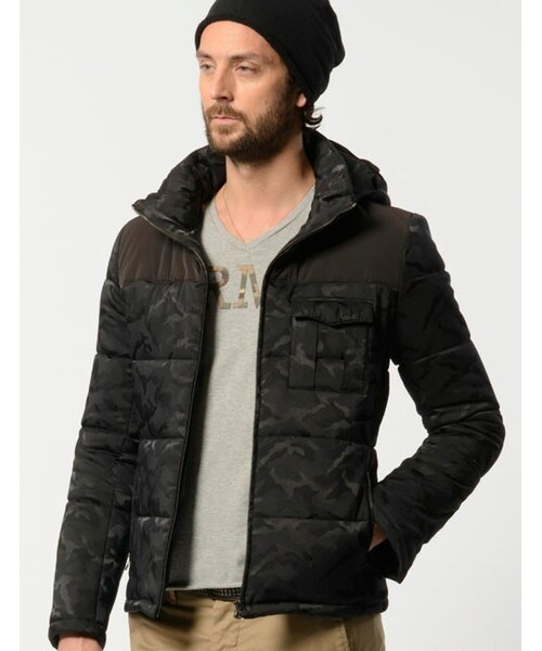 wjk（ダヴルジェイケイ）の「zip hooded shrape（ジャケット/アウター）」 - WEAR