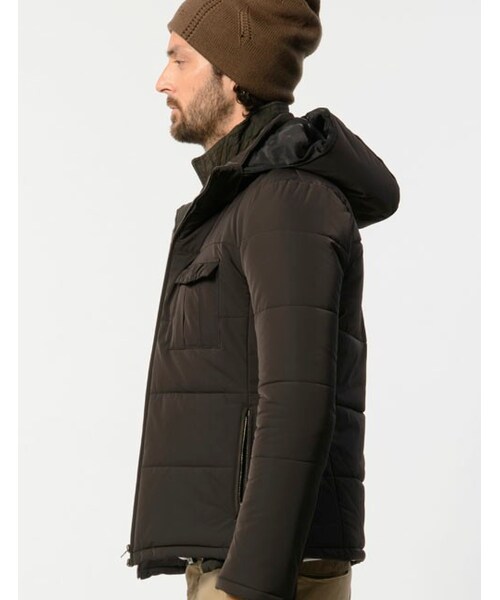 wjk（ダヴルジェイケイ）の「zip hooded shrape（ジャケット/アウター）」 - WEAR