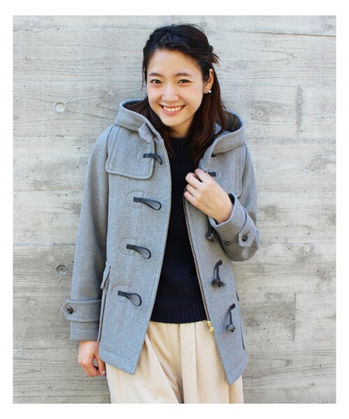 mysty woman（ミスティウーマン）の「ウールカルゼショートダッフルコート（ジャケット/アウター）」 - WEAR