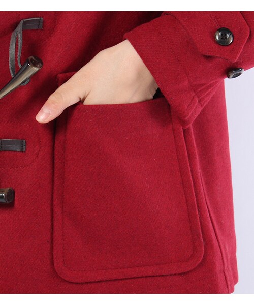 mysty woman（ミスティウーマン）の「ウールカルゼショートダッフルコート（ジャケット/アウター）」 - WEAR
