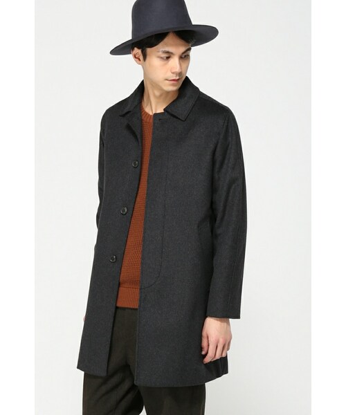 417 EDIFICE（フォーワンセブンエディフィス）の「VALLOM BROSA EXCLUSIVEステンカラーコート（）」 - WEAR