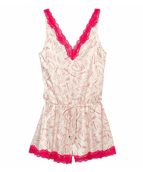 PEACH JOHN（ピーチジョン）の「PJ／MyLJサテンテディ（アンダーウェア）」 - WEAR