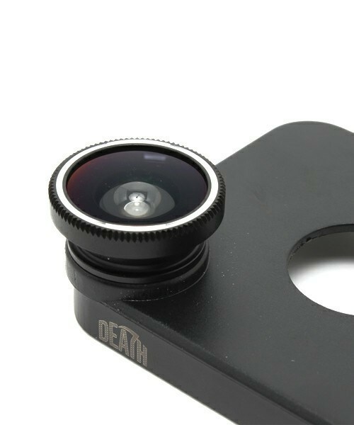 DEATH LENS（ デス レンズ）の「デスレンズ ワイド撮影 iPhone 5/5S スマフォカバー ケース付き Death Lens ...