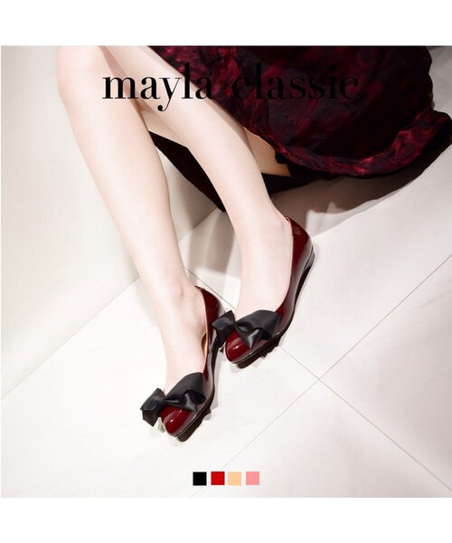 mayla classic（マイラクラシック）の「mayla classic エイリープH20 2.0CM フラットシューズ（パンプス ...