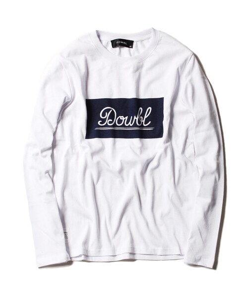 DOWBL（ダブル）の「BOXロゴロンTee【全2色】（）」 - WEAR
