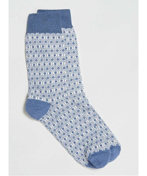 TOPMAN（トップマン）の「Blue Totti Socks（ソックス/靴下）」 - WEAR