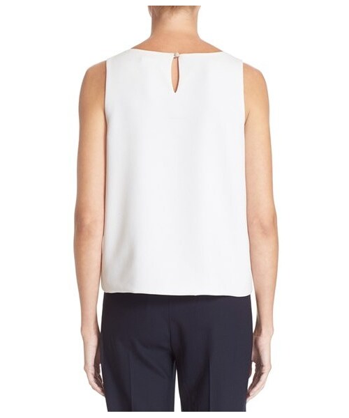 Theory（セオリー）の「Theory 'Mintorey' Sleeveless Crepe Shell（トップス）」 - WEAR