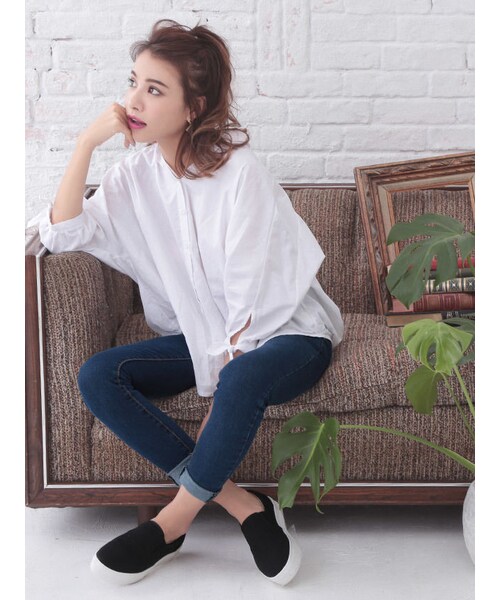 Ninarobe（ニーナローブ）の「【Nina-ニーナ-】ドルマン7分袖ブラウス(2colors)【9802-1/難波サキ/久保葉月】（シャツ ...