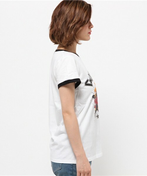 HELIOPOLE（エリオポール）の「RIKA CALIFORNIA STARプリントTシャツ（Tシャツ/カットソー）」 - WEAR