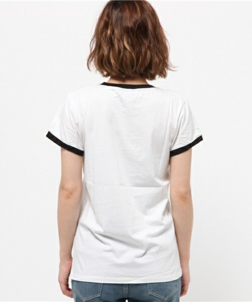 HELIOPOLE（エリオポール）の「RIKA CALIFORNIA STARプリントTシャツ（Tシャツ/カットソー）」 - WEAR