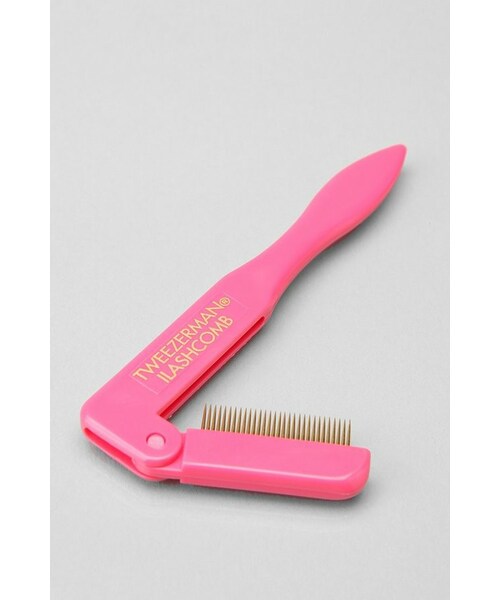 Tweezerman（トゥワイーザーマン）の「Tweezerman Folding ILashcomb（メイクブラシ）」 - WEAR