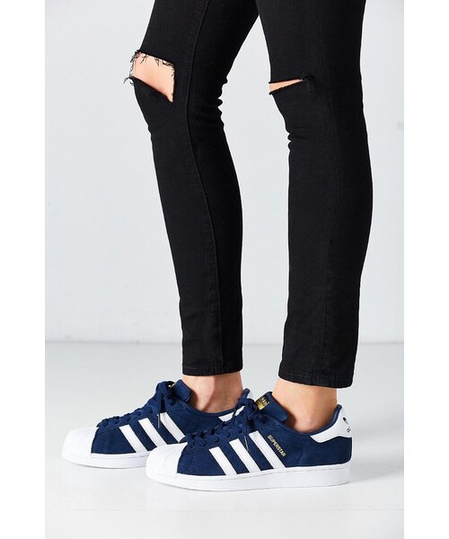 adidas（アディダス）の「Adidas Suede Superstar Sneaker（スニーカー）」 - WEAR