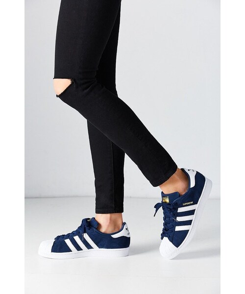 adidas（アディダス）の「Adidas Suede Superstar Sneaker（スニーカー）」 - WEAR