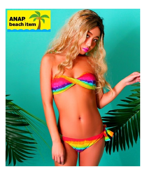 ANAP（アナップ）の「レインボータイダイバンドゥービキニ（）」 - WEAR