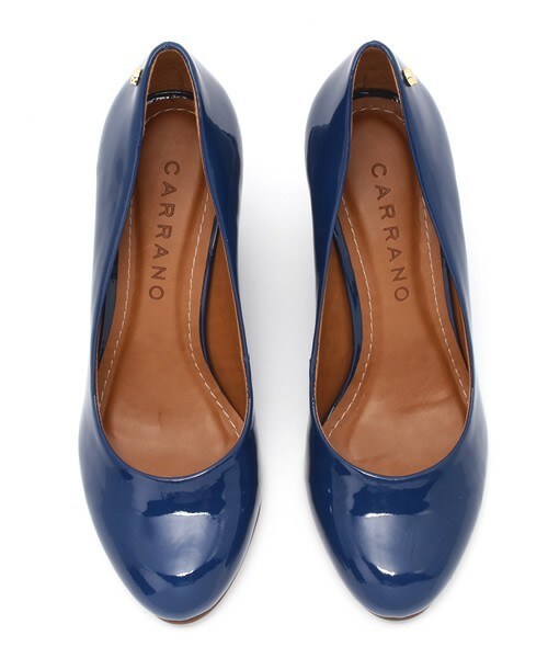 CARRANO（カラーノ）の「【CARRANO】エナメルウエッジパンプス (851114)（パンプス）」 - WEAR