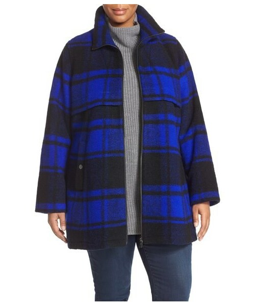 PENDLETON（ペンドルトン）の「Pendleton Buffalo Plaid Wool Blend Jacket (Plus Size ...