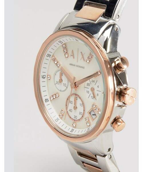 ARMANI EXCHANGE（アルマーニエクスチェンジ）の「Armani Exchange Chronograph Two Tone ...