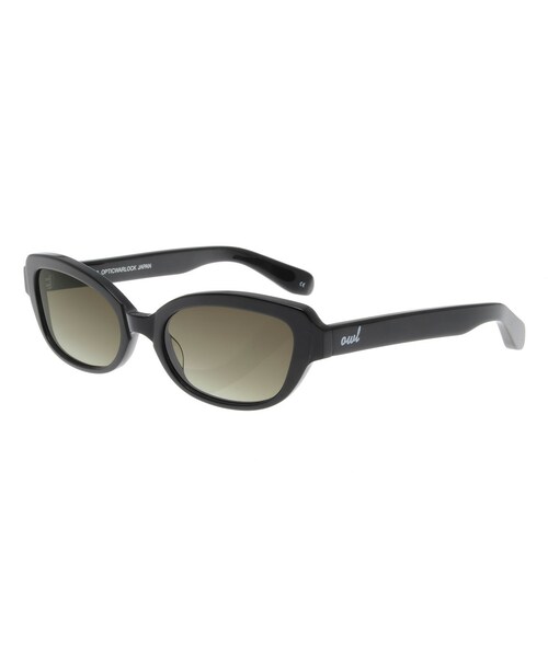 OWL（オウル）の「オウル opticwarlock KMIYATA-EP1504-1G.BLACK/GRADATION（メガネ）」 - WEAR