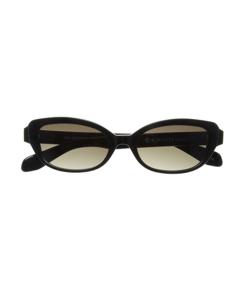 OWL（オウル）の「オウル opticwarlock KMIYATA-EP1504-1G.BLACK/GRADATION（メガネ）」 - WEAR