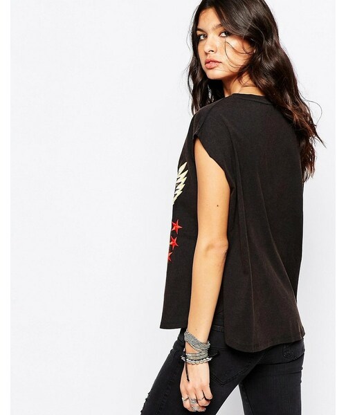 Diesel（ディーゼル）の「Diesel Wild Spirit Embroidered T-Shirt（Tシャツ/カットソー）」 - WEAR